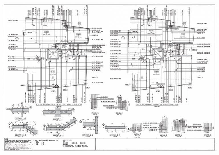 RebarCAD sample drawings & Bar Bending Schedules - RebarCAD